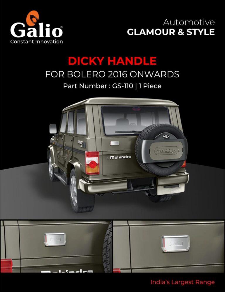 Shop Dicky Handle Cover for Mahindra Bolero - Superfluous Mart