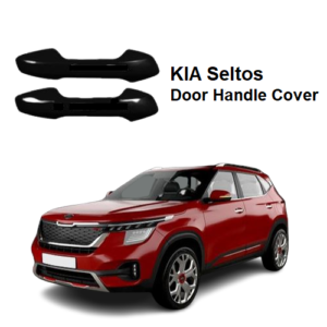 Shop KIA Seltos Door Handle Cover - Black Finish - Superfluousmart