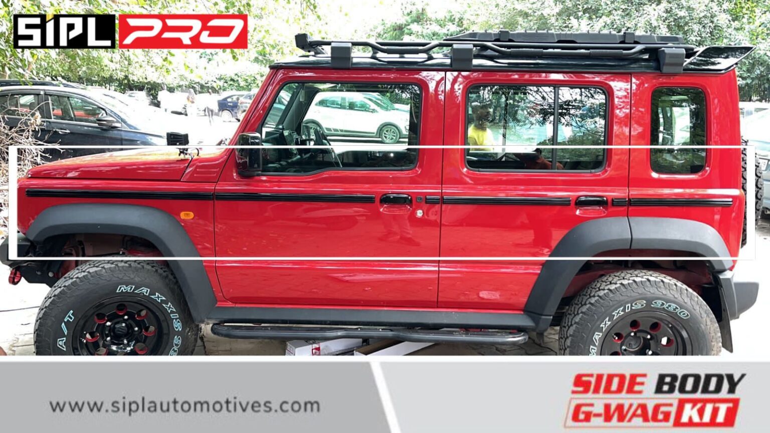 Body Cladding For Maruti Suzuki Jimny – Model 2023 Onwards