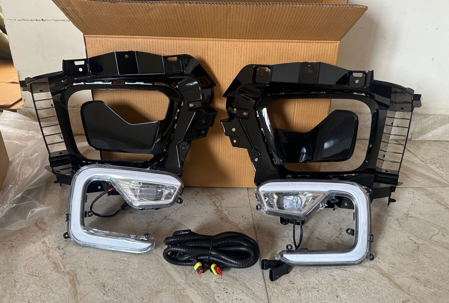Scorpio N Fog Light with Matrix DRL | Premium LED Upgrade