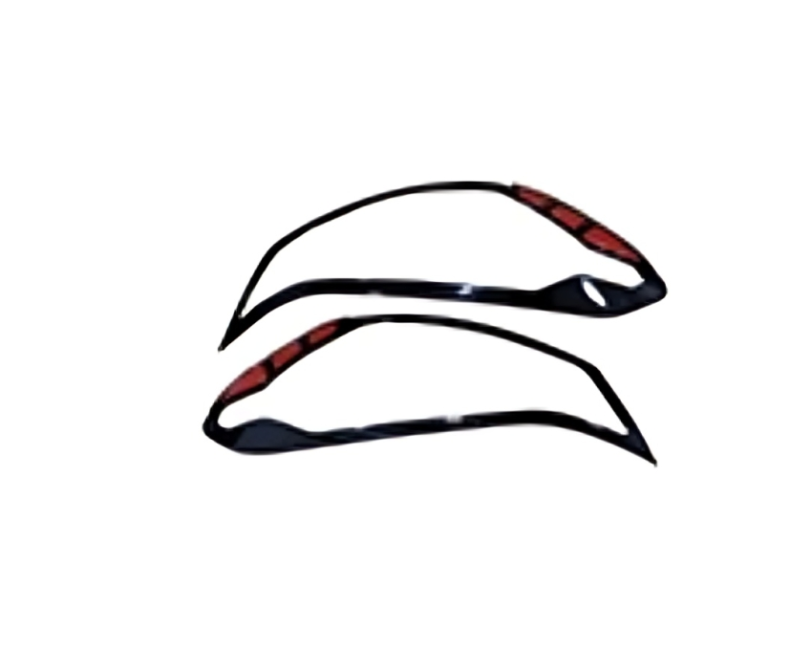 Black Finish Head Lamp Garnish For Hyundai I10 Grand Nios – Model 2019 ...