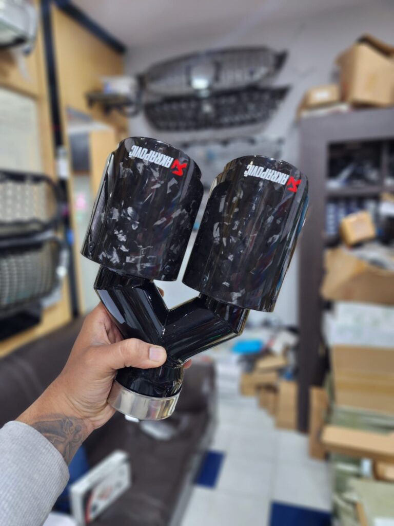 Akrapovic Forged Tip Outlets Exhaust