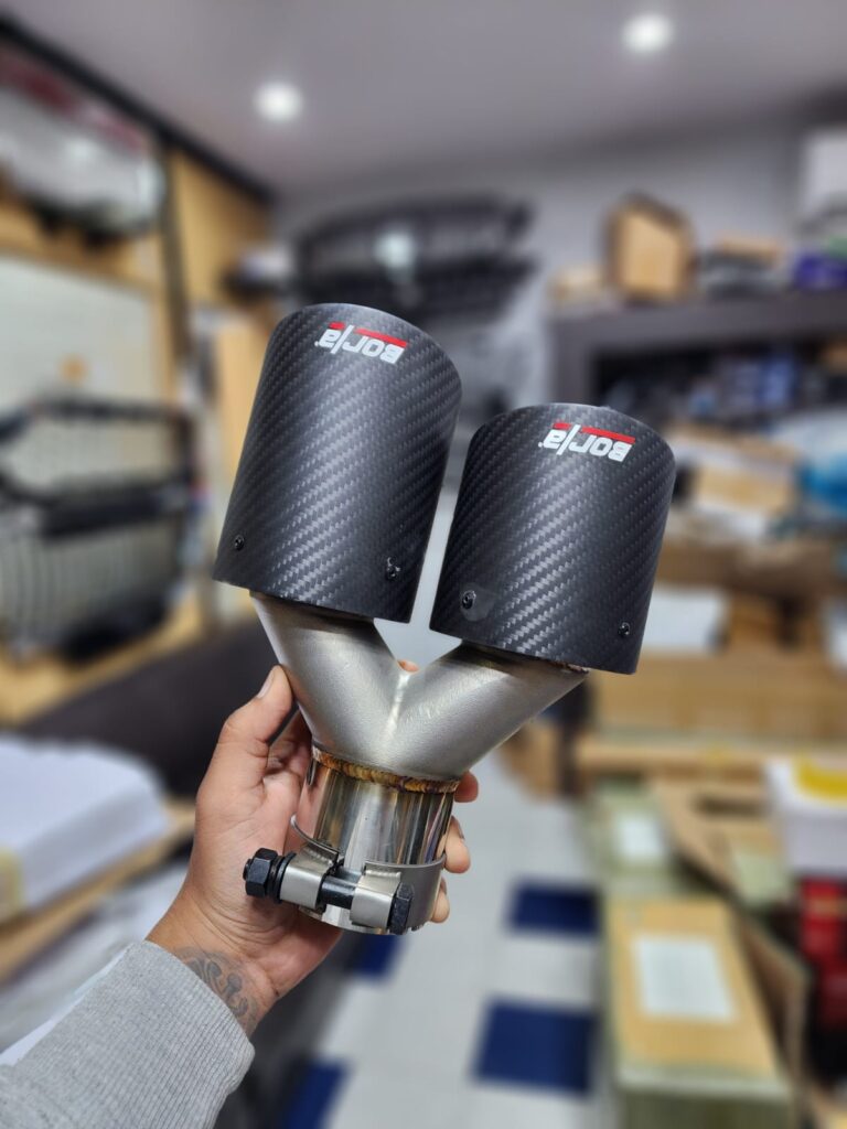 Borla Premium Stainless Steel Tip Outlets Exhaust