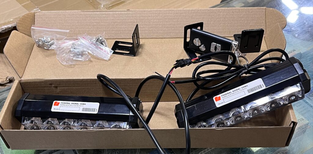 Federal Signal Flasher Dash Light Car LED - Superfluous Mart