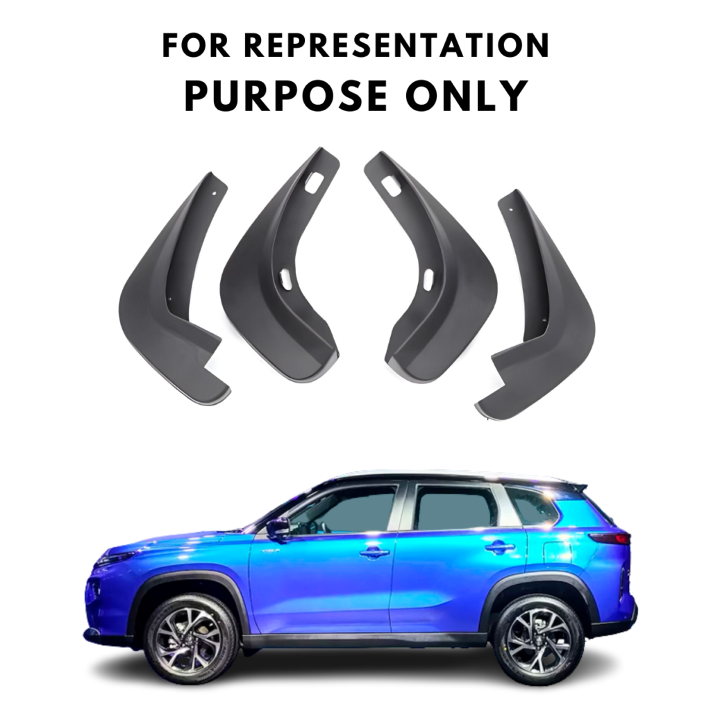 Mud Flap For Toyota Urban Cruiser Hyryder - Model 2022 Onwards