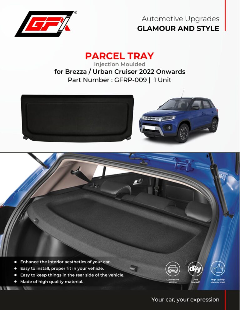 Parcel Tray For Maruti Suzuki Brezza - Model 2022 Onwards