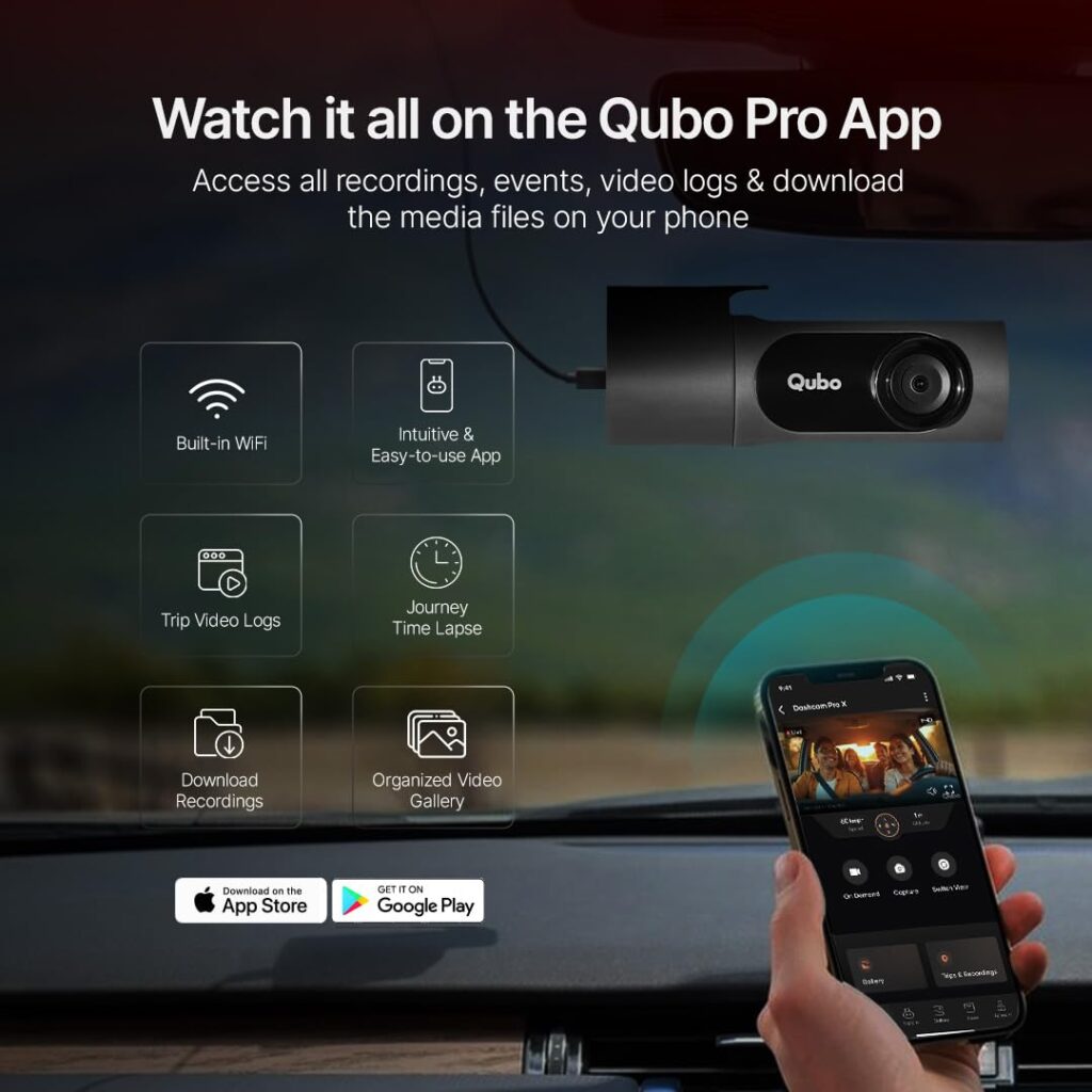 Buy Car Dashcam Pro X | 3MP 1296P FHD+ Camera